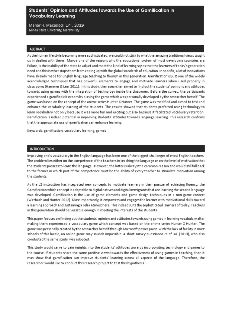 Manar Macapodi | PDF