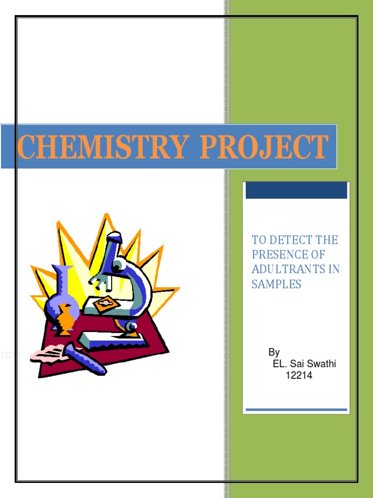 Detecting Food Adulterants in Samples | PDF | Act Of Parliament | Chili ...