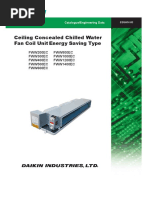 Catalogue - FCU Daikin | PDF | Air Conditioning | Electric Motor