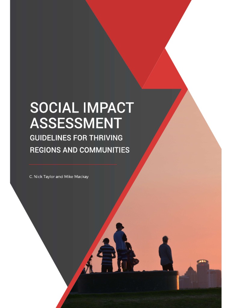Social Impact Assessment Guidelines NZ | PDF