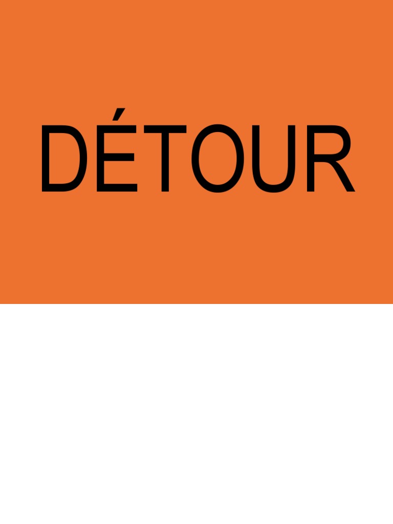 Detour | PDF