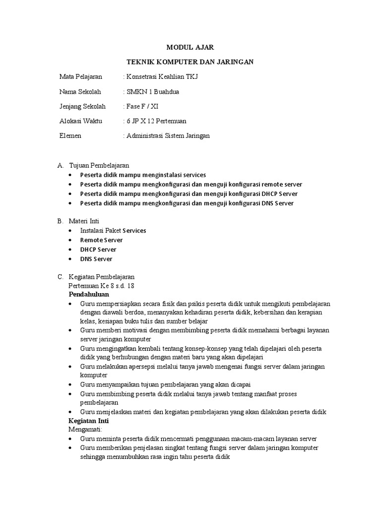 Modul Ajar Aij 2 | PDF