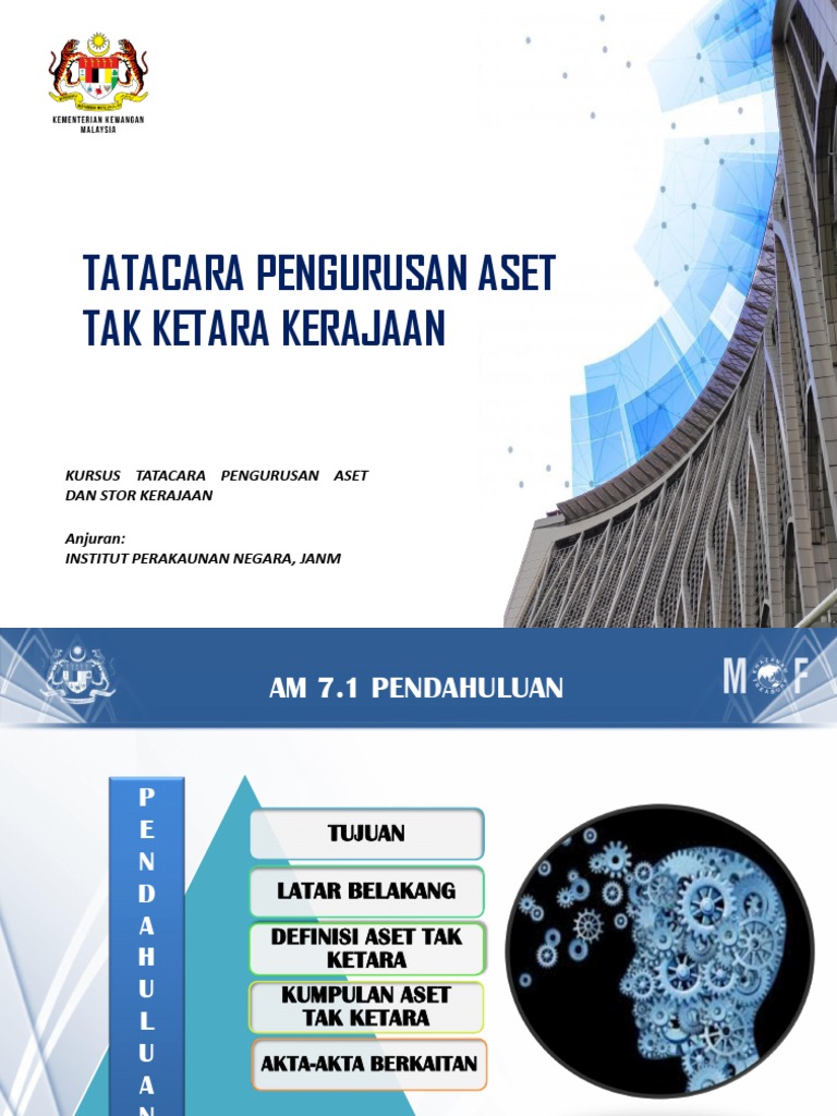 PDF Ipn Slide Aset Tak Ketara 2021 | PDF