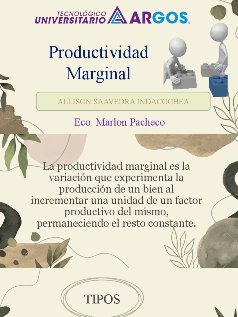 Productividad Marginal | PDF