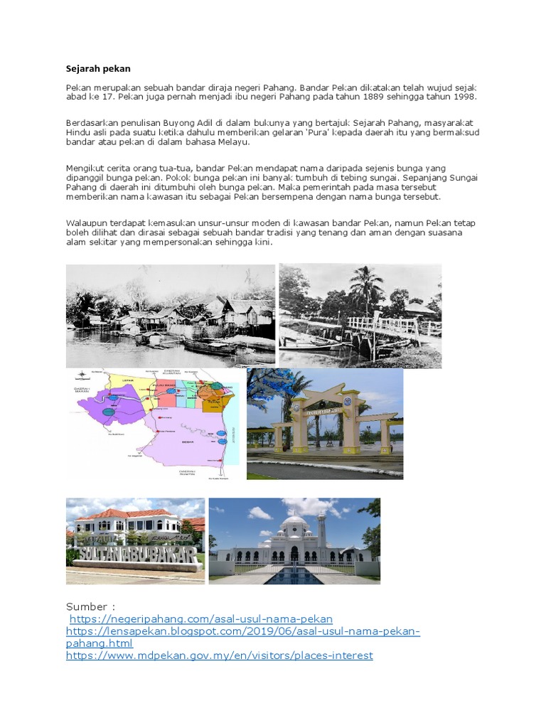 Sejarah Pekan | PDF