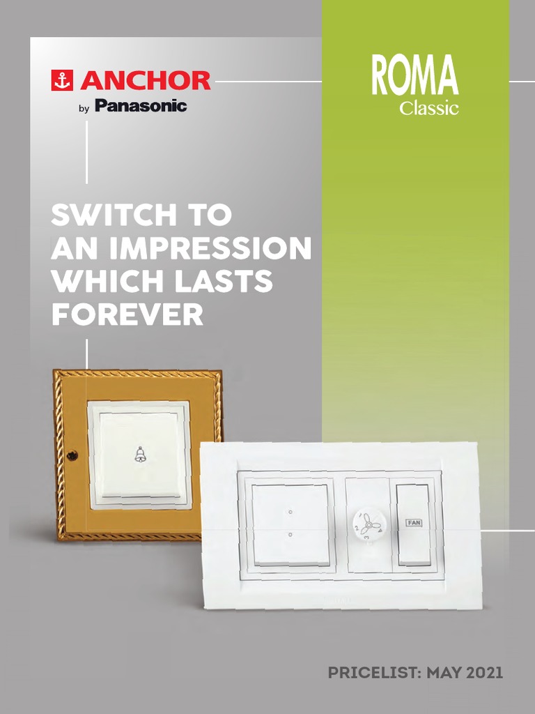 Roma Classic New | PDF | Electrical Engineering | Equipment