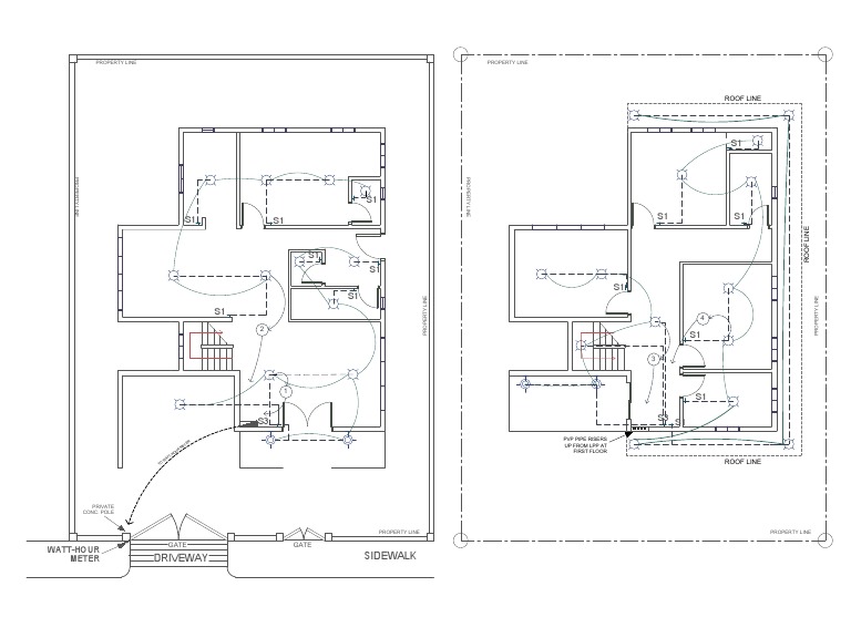 Lighting and Power Layout Model | PDF