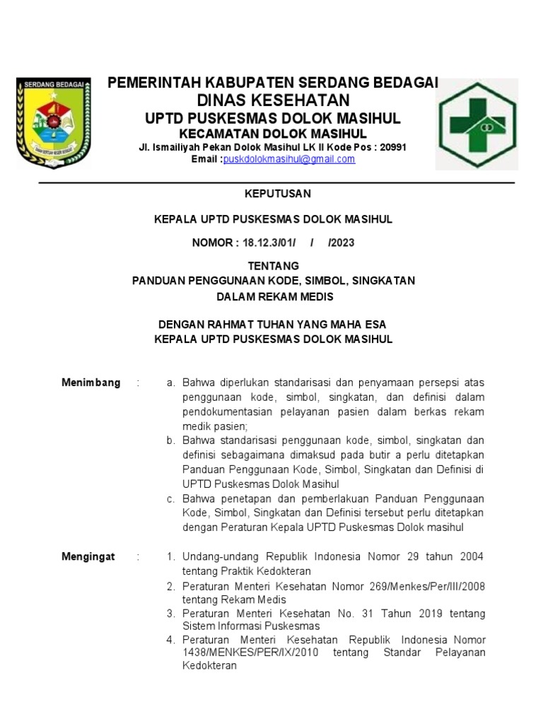 3.8.1.a. SK PANDUAN PENGGUNAAN KODE, SIMBOL, SINGKATAN | PDF | Sains & Matematika