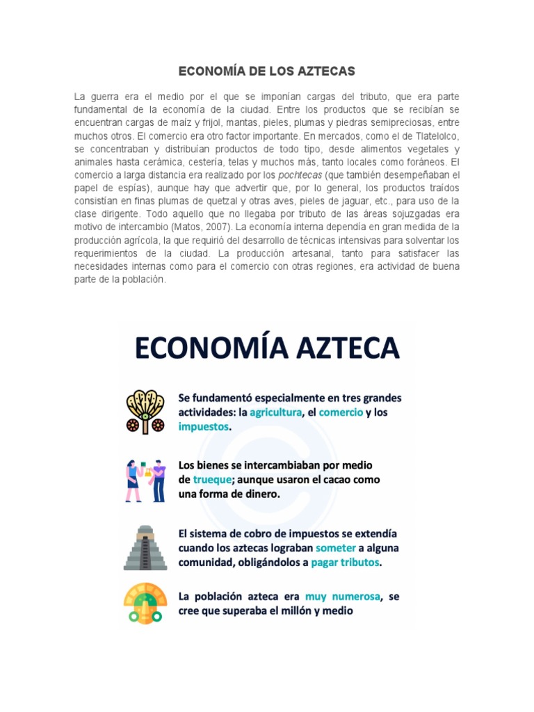Economía de Los Aztecas | PDF | Náhuatl | México