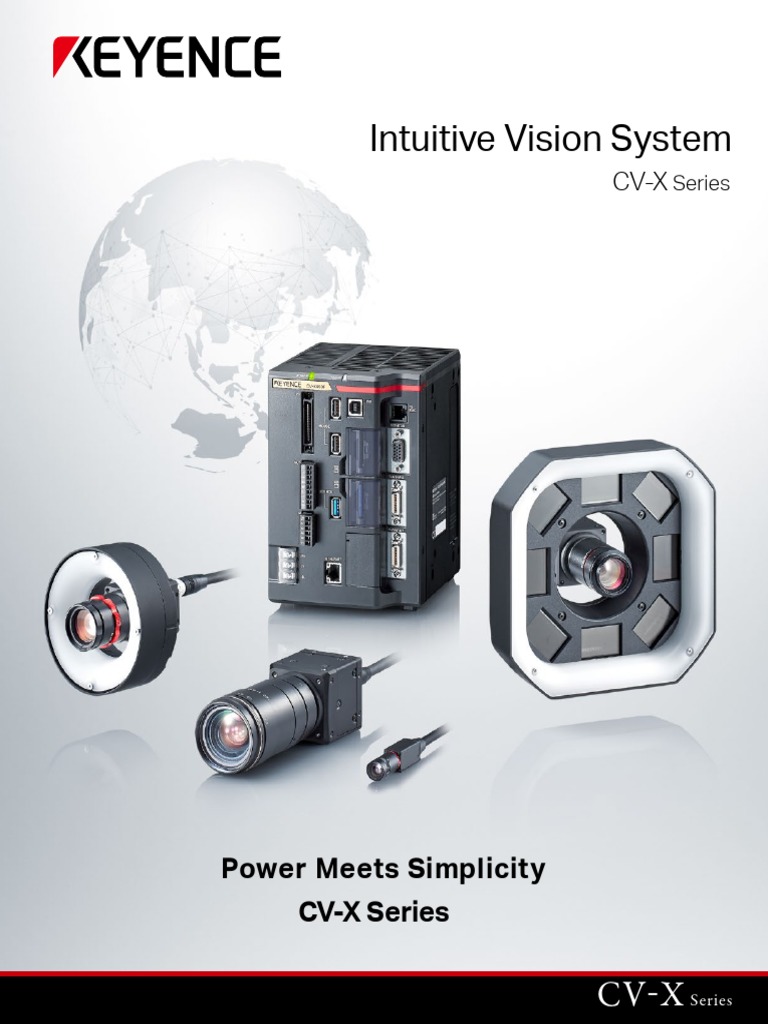 Intuitive Vision System: Power Meets Simplicity CV-X Series | PDF ...