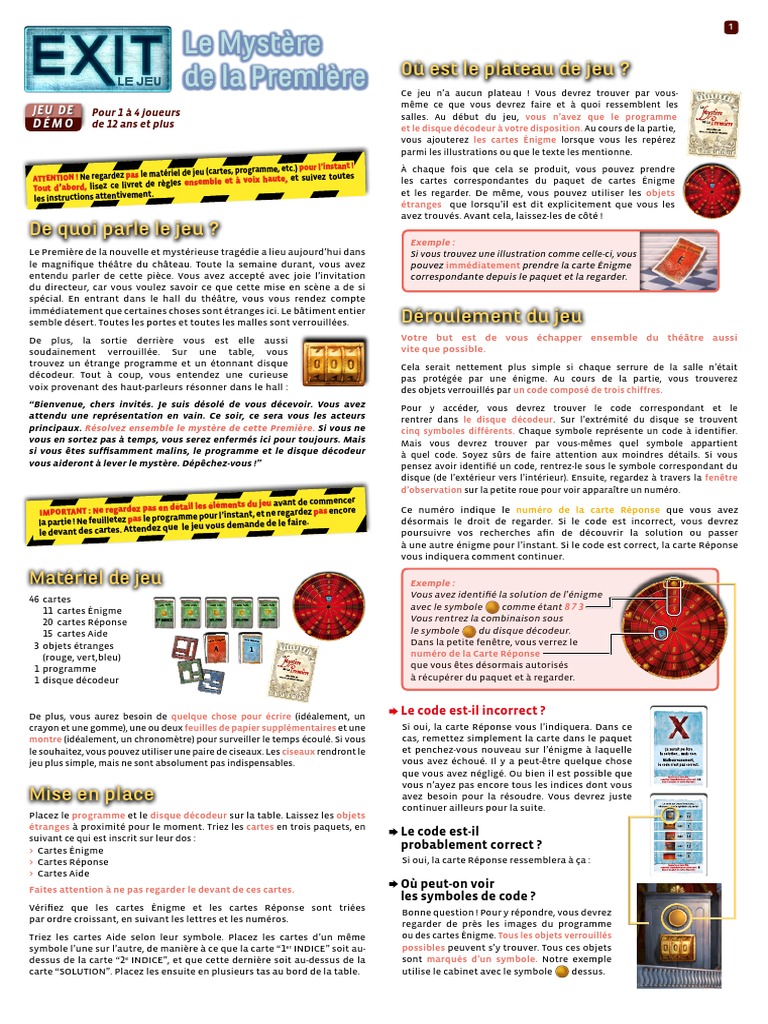 Exit Demo PNP FR | PDF