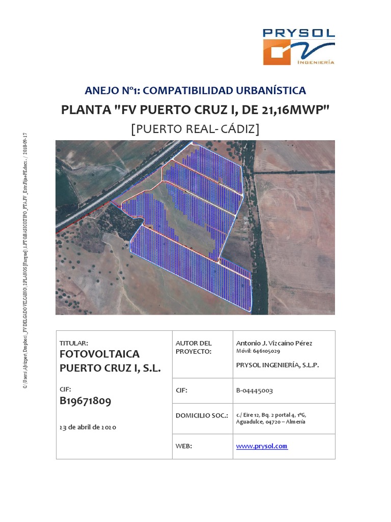 Compat - Urb - Puerto Real | PDF | Energía renovable | Residuos