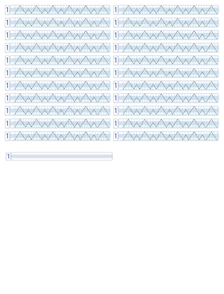 Caligrafia actividad doble linea | PDF