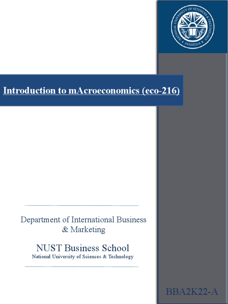 Macroeconomics Course Outline (BBA2K22-A) | PDF | Cost Of Living ...