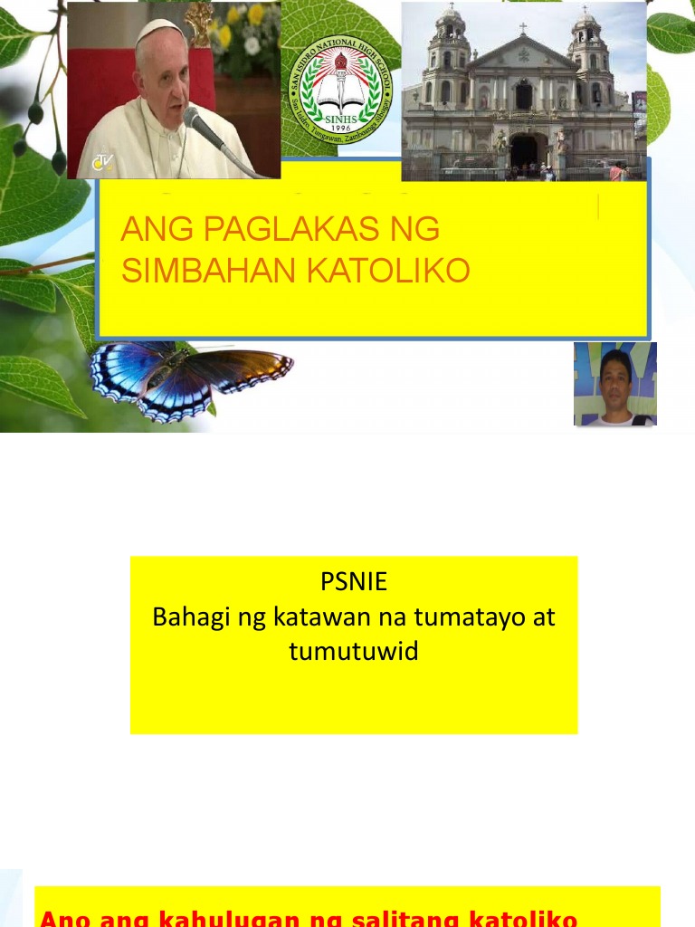 simbahang katoliko | PDF