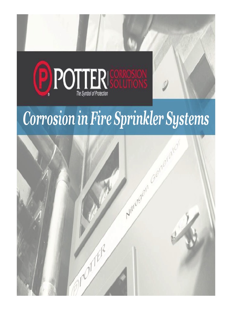 Corrosion in Fire Sprinkler Systems - Engalaxy | PDF