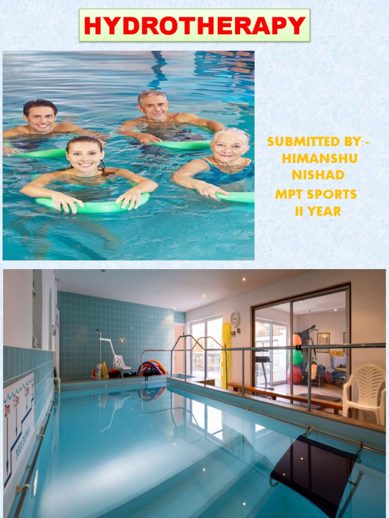 Hydrotherapy | PDF | Anatomical Terms Of Motion | Physical Therapy