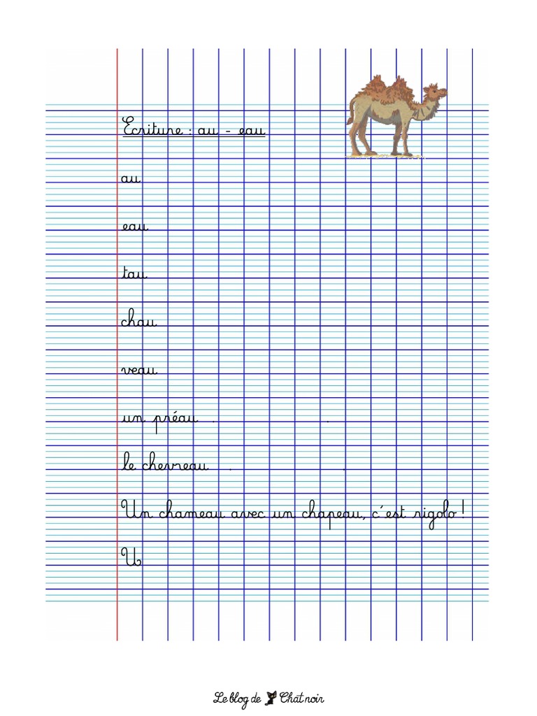 Modèle D’Écriture En Seyes – Ligne Seyes Écriture De – KXVG