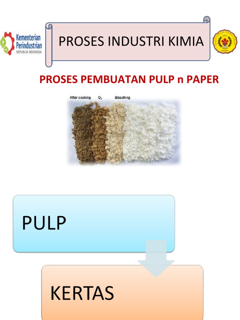 Proses Pembuatan Pulp dan Kertas | PDF