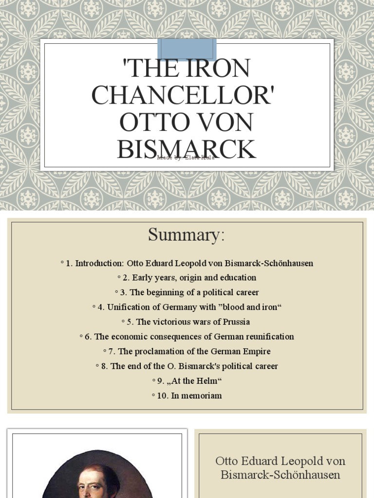 Otto Von Bismarck | PDF