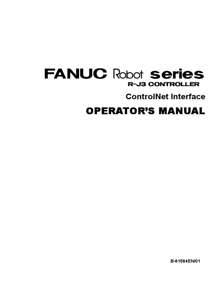 ControlNet Operator Manual (B-81584EN - 01) | PDF | Computer Network | Input/Output