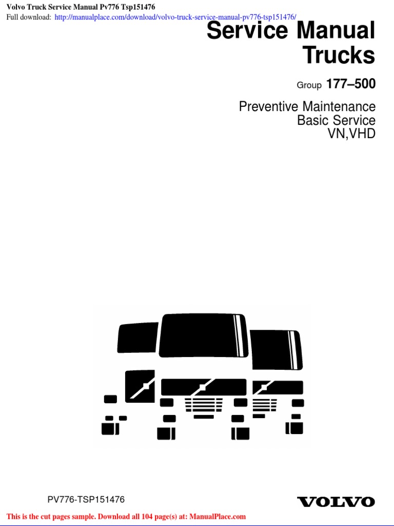 Volvo Truck Fuel Economy Mode Button
