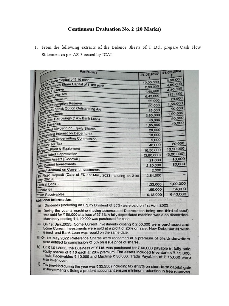 Continuous Evaluation No.2 | PDF