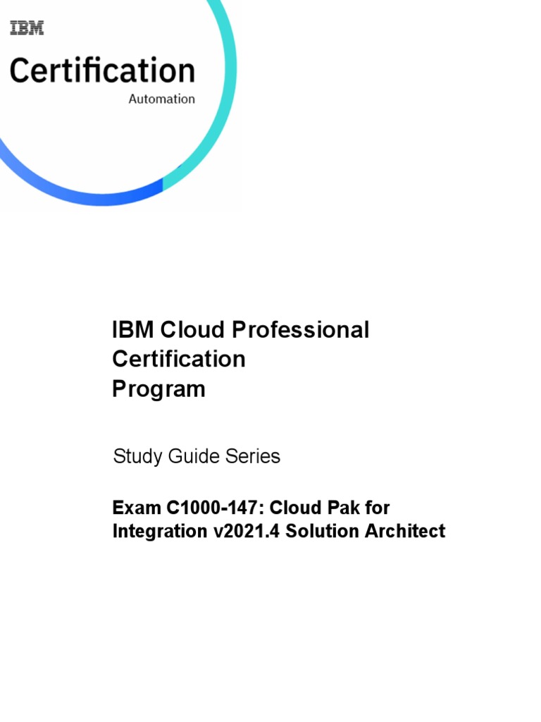 Cloud Pak 4 Integration Study Guide Series | PDF