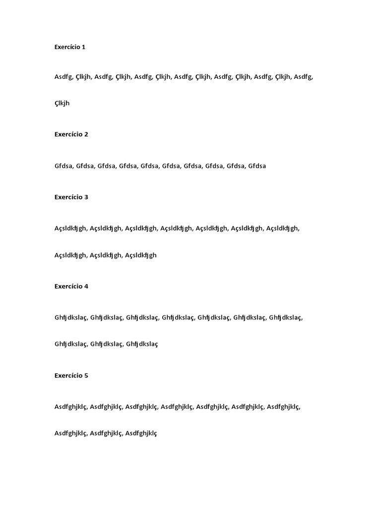 0651- Técnicas de digitação | PDF