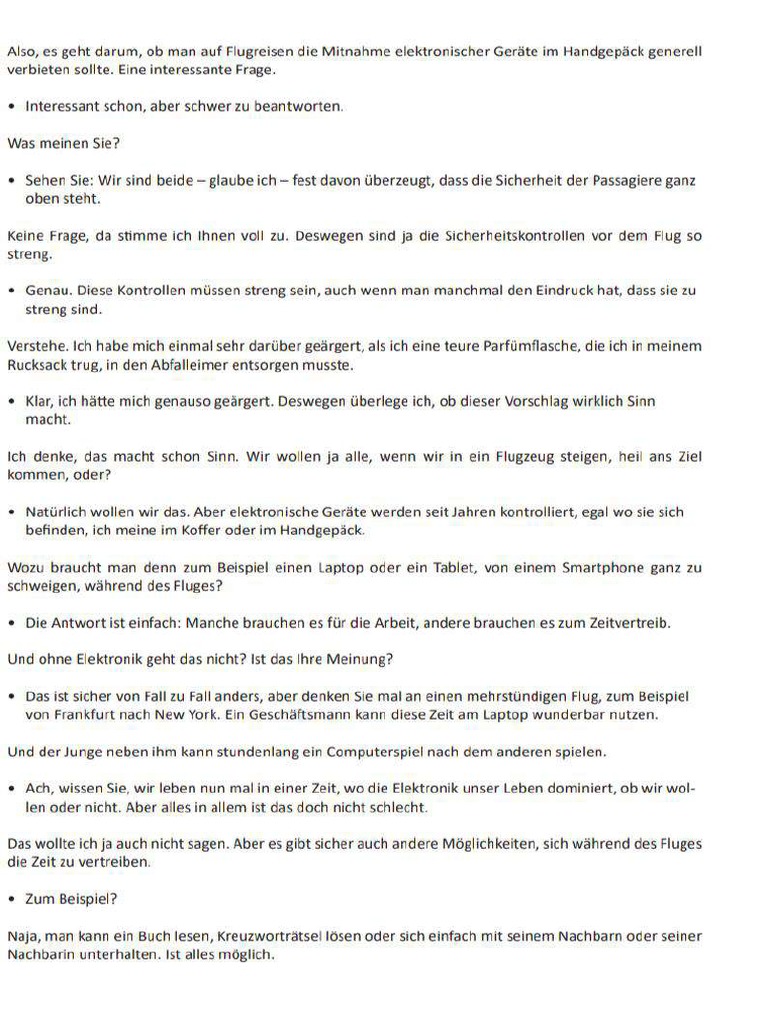 Sprechen_B2 | PDF