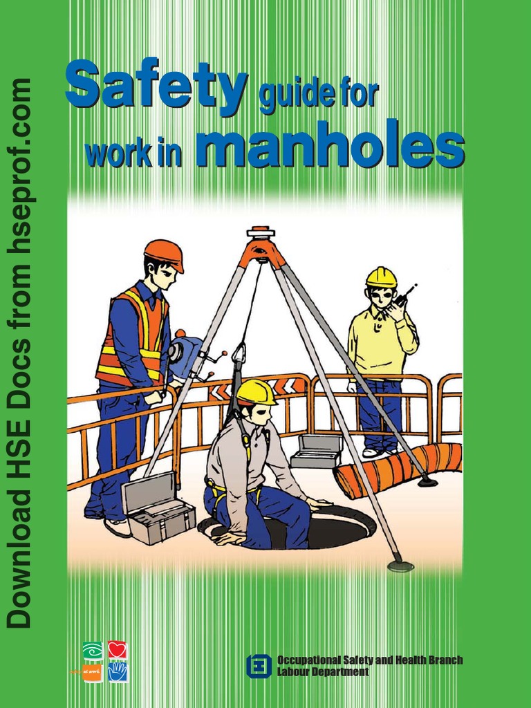 Confined Space Entry Manholes | PDF | Occupational Safety And Health ...