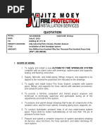 Fire Protection System Cost Estimate | PDF | Fire Sprinkler System ...