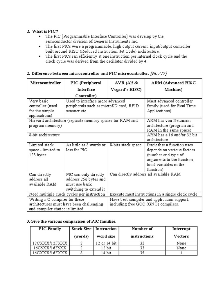 Amc Unit-2 | PDF | Microcontroller | Central Processing Unit