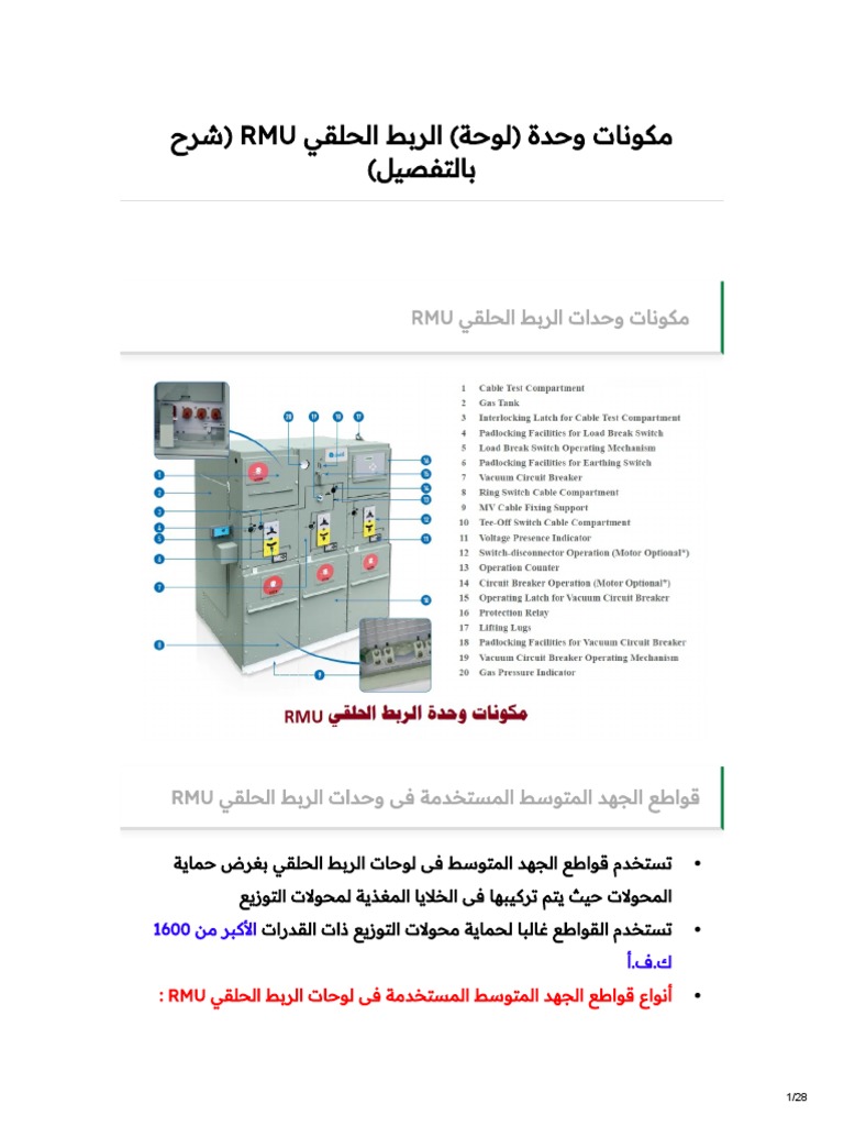 part 1شرح ال RMU | PDF