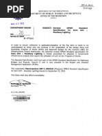 Standard Project Billboard: (DPWH and COA) | PDF