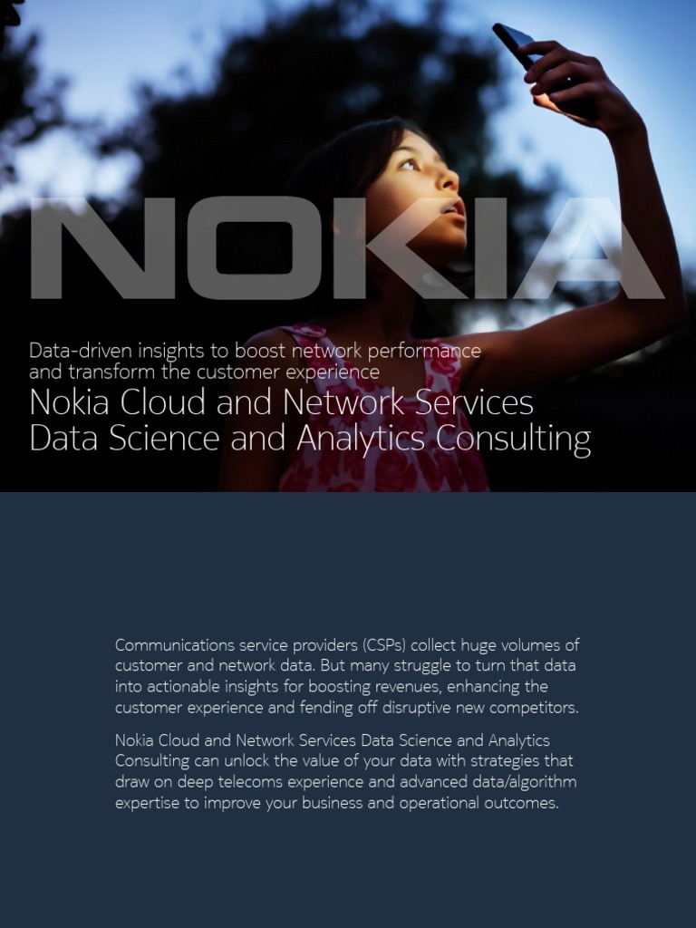 Nokia Cloud and Network Services Data Science and Analytics Consulting ...