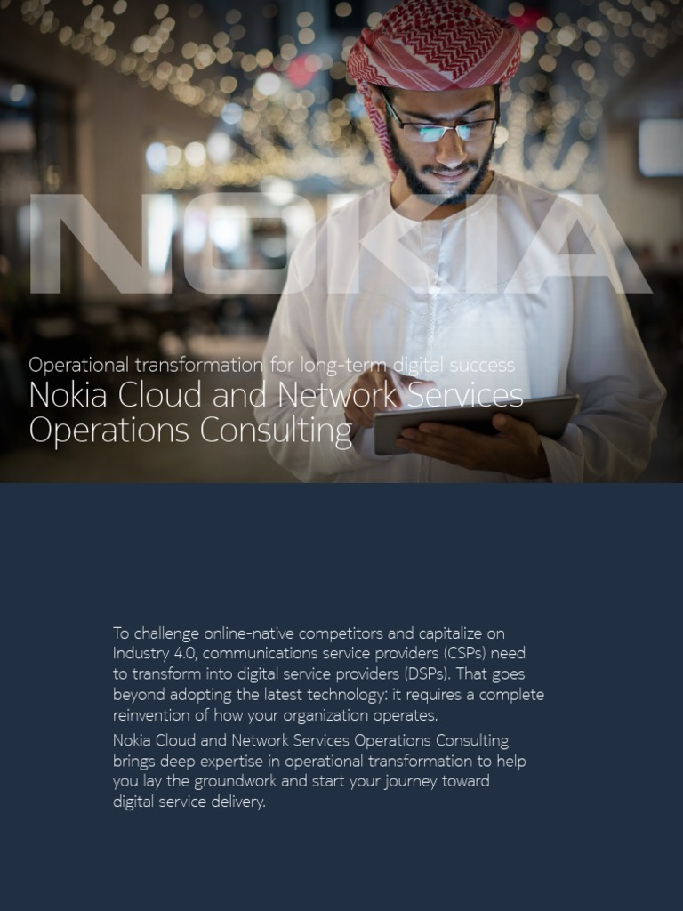 Nokia Cloud and Network Services Operations Consulting Brochure EN ...
