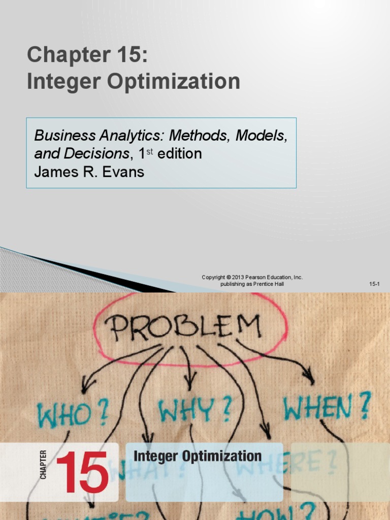 Evans Analytics1e PPT 15 | PDF