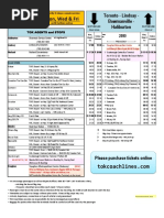 GO Transit - Timetable | PDF | Public Transport