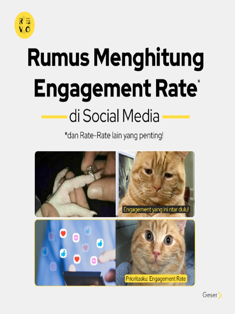 Rumus Menghitung Engagement Rate by RevoU | PDF