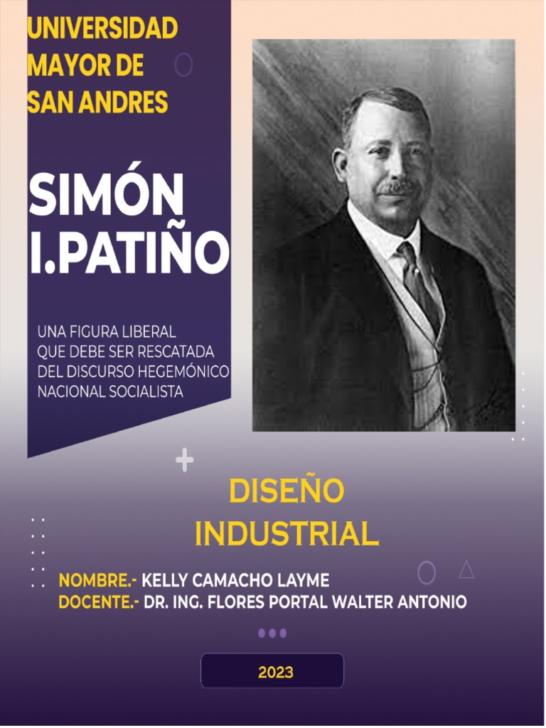 Simon Iturri Patiño El Varón Del Estaño | PDF
