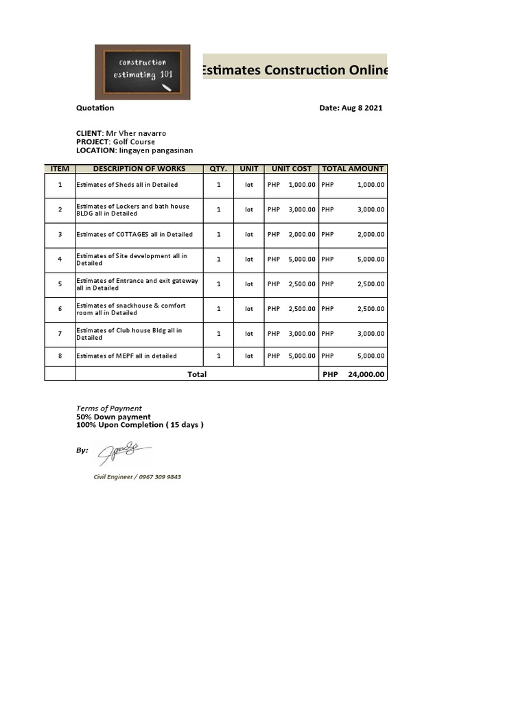 Quotation Format | PDF