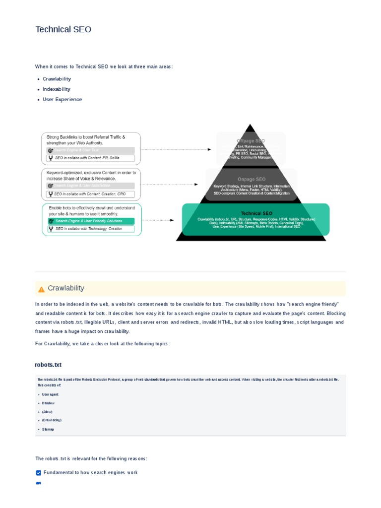 Essential Guide to Technical SEO | PDF | Search Engine Optimization ...