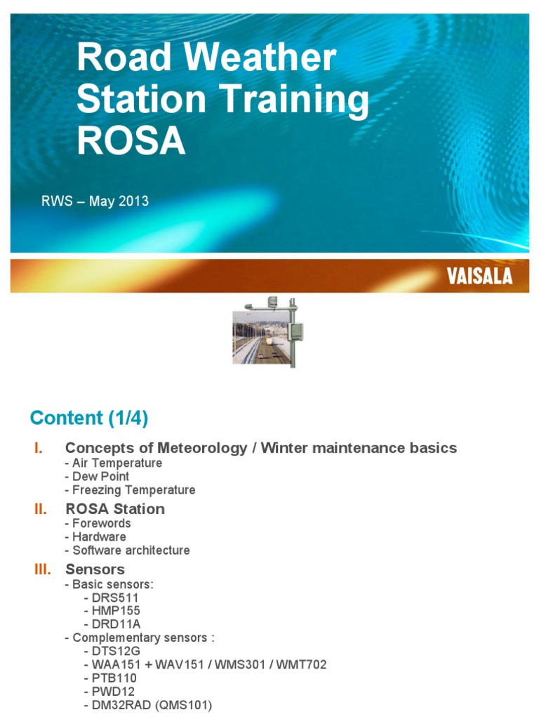ROSA Training v3.0 | PDF | Electrolyte | Atmosphere Of Earth