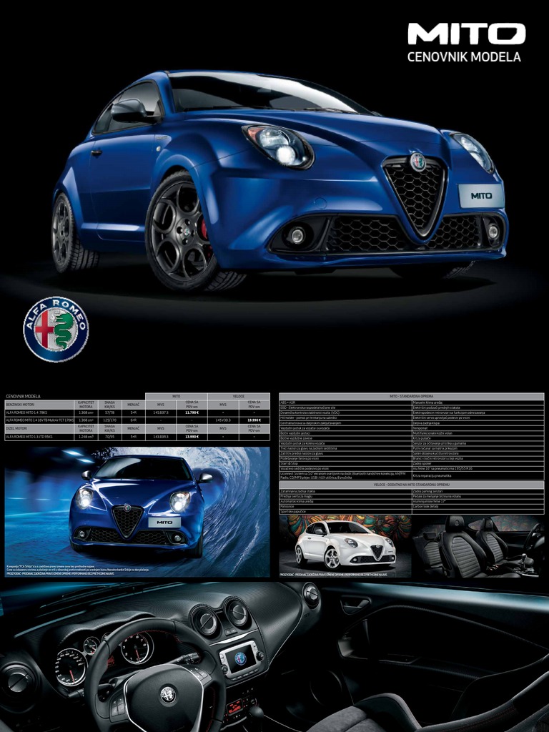 Alfa Romeo Mito | PDF