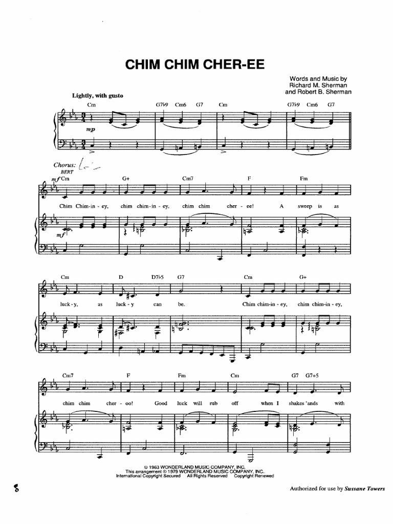 Chim Chim Cheree 1 | PDF