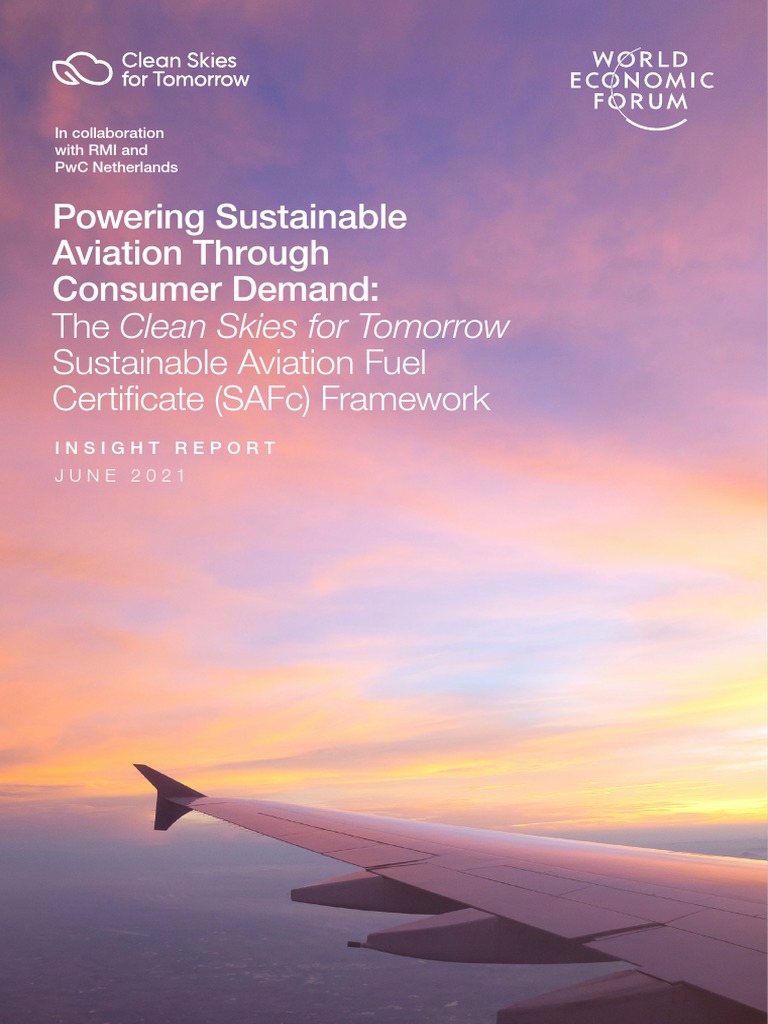 2021_WEF - SAF Demand Signal Report | PDF | Carbon Offset | Climate ...