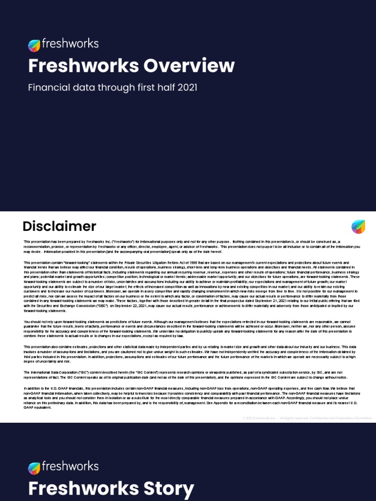 Freshworks Overview - IR Website | PDF Freshworks Overview - IR Website | PDF