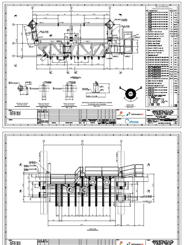 Boat Landing Installation Materials | PDF | Manufactured Goods | Vehicles