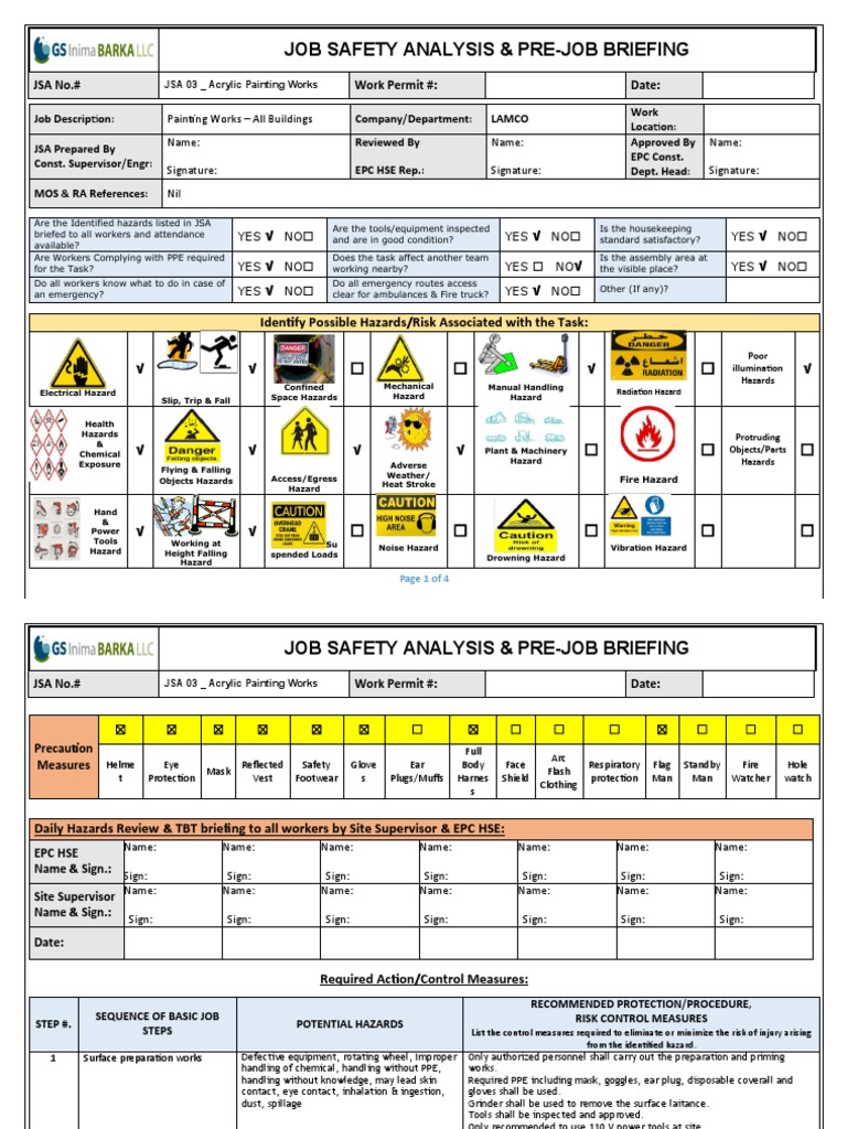 JSA 03_Painting Works | PDF